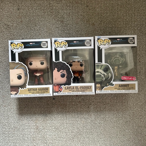 Funko | Other | Funko Moon Knight Series Collectible Trio | Poshmark